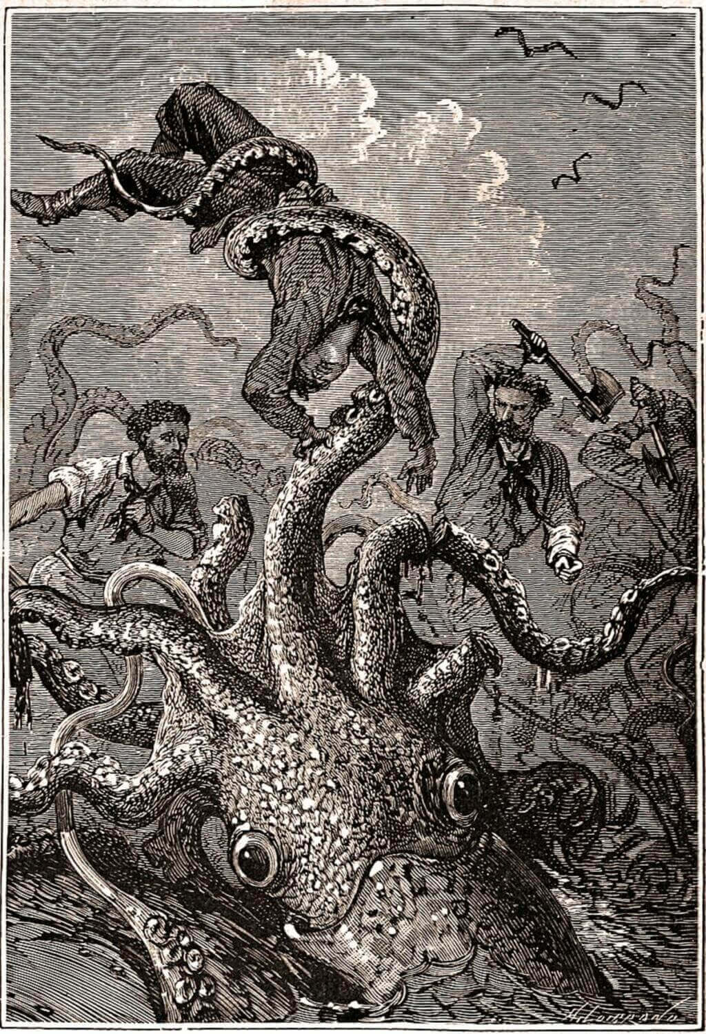 10 Terrifying Sea Monsters from Myths and Legends - Ocean Info