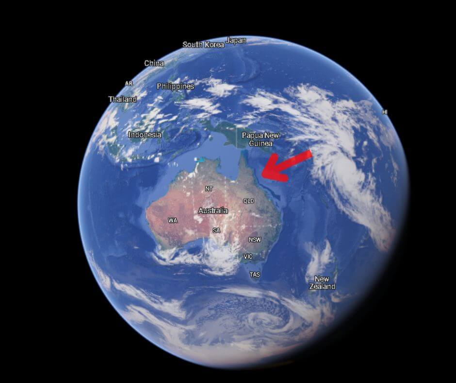 Great Barrier Reef Maps (from Ocean and Space) - Ocean Info